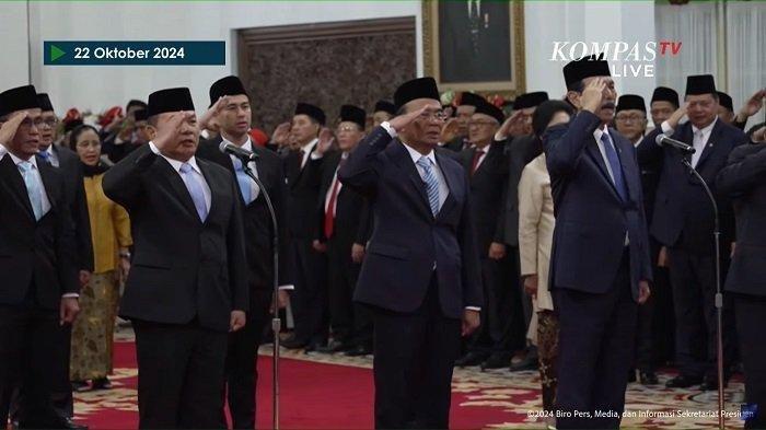Prabowo Lantik 28 Tokoh Jadi Utusan Khusus Presiden hingga Kepala Badan, Luhut Rangkap Jabatan ...