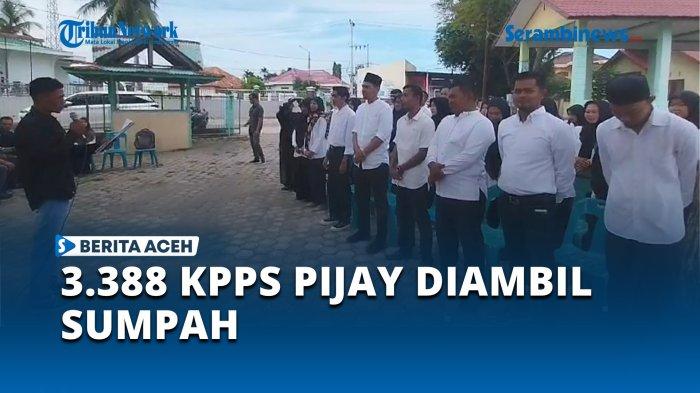 VIDEO 3.388 KPPS Pijay Diambil Sumpah Diiringi Tanam Pohon Secara ...