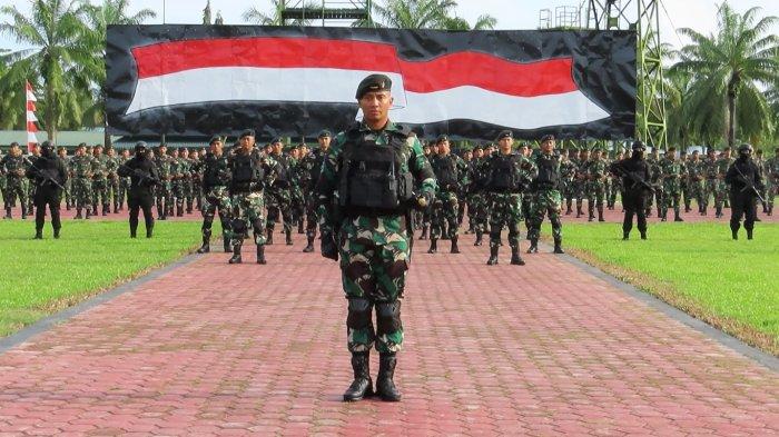 Prajurit Raider Khusus 111/KB Siap Perang Melawan Pelaku Peredaran ...