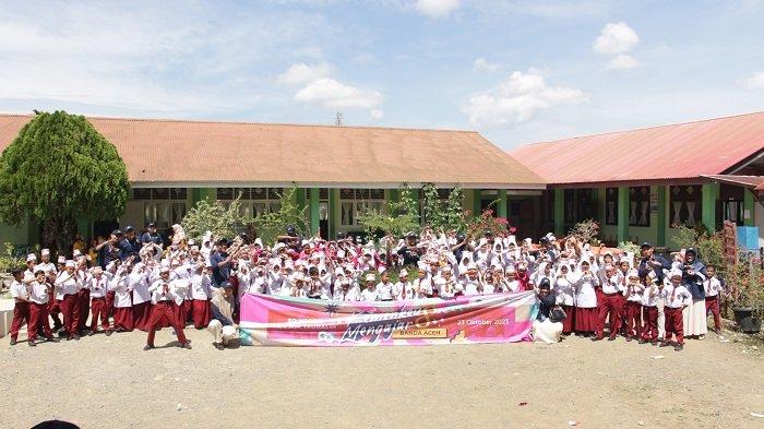 70 Relawan Kemenkeu Mengajar Turun ke Tiga Sekolah di Aceh Besar, Ajari ...