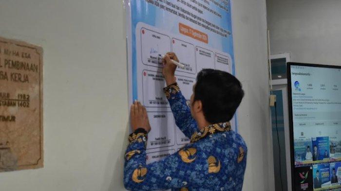 ASN dan PPPK Diskominfo Langsa Teken Pakta Integritas Netral di Pilkada 2024 - Serambinews.com