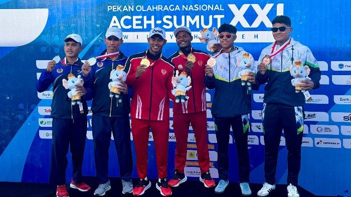 Abdur-Evans Sumbang Emas Pertama Cabor Dayung untuk Aceh di PON 2024 - Serambinews.com