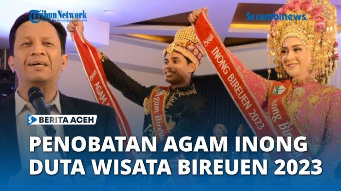 VIDEO - Turhamun dan Safrati Rizka Dinobatkan Pasangan Agam Inong Duta ...