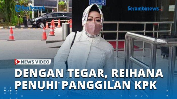 VIDEO Akhirnya Kadinkes Lampung Reihana Datang ke KPK Beri Klarifikasi LHKPN - Serambinews.com