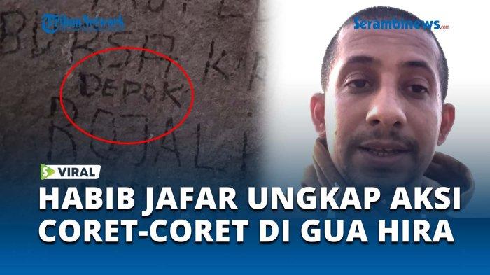 VIDEO Aksi Coret-coret di Gua Hira Arab Saudi, Diduga Pelakunya Orang Indonesia - Serambinews.com