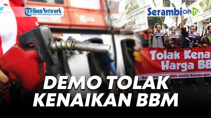 VIDEO Aksi Demonstrasi Tolak Kenaikan Harga BBM di Sejumlah Wilayah - Serambinews.com