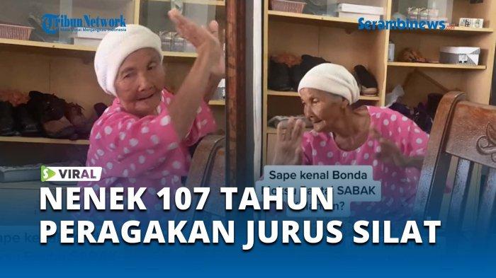 VIDEO Aksi Nenek 107 Tahun Asal Malaysia Peragakan Jurus Silat Viral di Tiktok - Serambinews.com