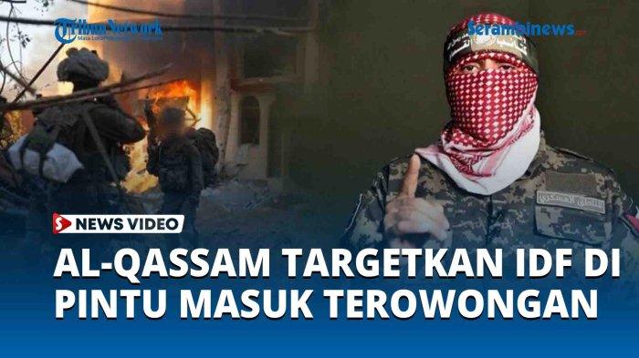 VIDEO Al-Qassam Targetkan IDF di Pintu Masuk Terowongan, 43 Tank IDF ...