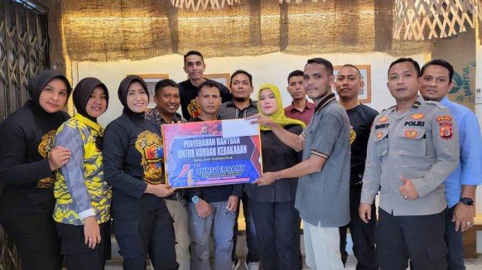 Alumni Setukpa Polri Resimen WSW Salur Bantuan untuk Korban Kebakaran ...