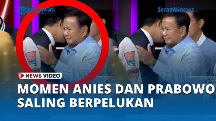 VIDEO Anies Baswedan dan Prabowo Subianto Saling Berpelukan di Akhir ... VIDEO Anies Baswedan dan Prabowo Subianto Saling Berpelukan di Akhir ...