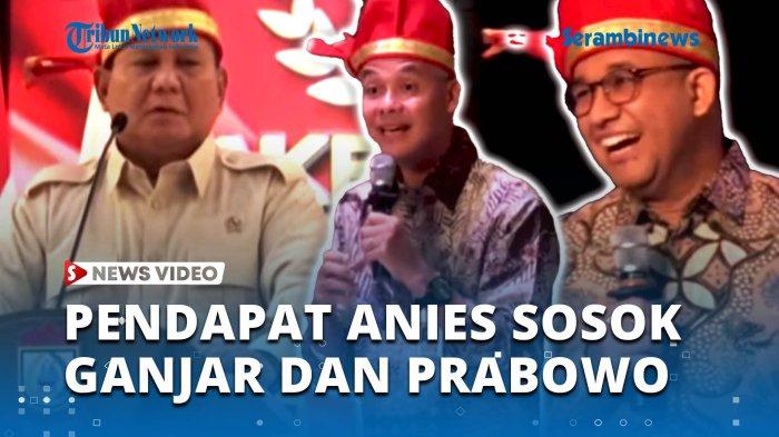VIDEO Anies Jawab Satu Kata Kala Ditanya Ganjar dan Prabowo di Acara APEKSI - Serambinews.com
