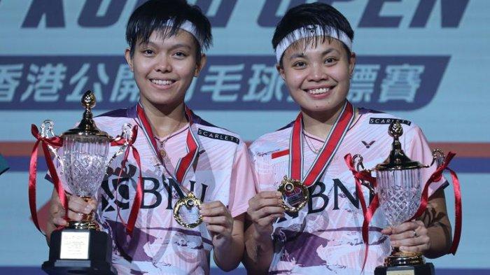 Jonathan Christie dan Apriyani/Fadia Bawa Indonesia Juara Umum Hong Kong Open 2023, Jokowi ...