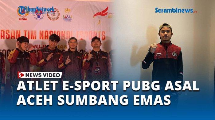 VIDEO Atlet Esport Asal Aceh Sumbang Medali Emas di SEA Games ke-32 - Serambinews.com