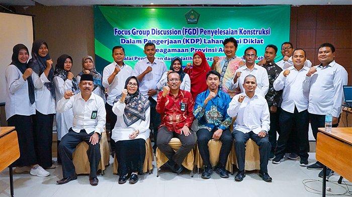BDK Aceh Melaksanakan FGD Penyelesaian KDP Lahan Pembangunan Balai ...