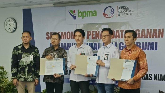 BPMA Harap Penjanjian Jual Beli Gas PT PGE dan PGN Tingkatkan Ekonomi Aceh - Serambinews.com
