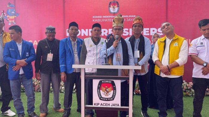 Mustafa-Hanasri Jadi Paslon Bupati Aceh Jaya Pertama Daftar Ke KIP ...