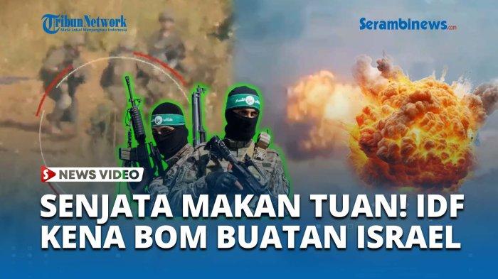 VIDEO Bak SENJATA MAKAN TUAN! IDF MELEDAK Diserang Hamas Pakai Rudal ...