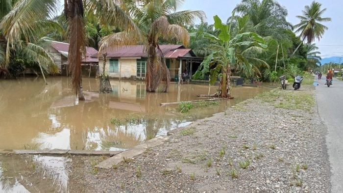 Banjir yang Merendami Tiga Desa di Nagan Raya Kembali Surut - Serambinews.com