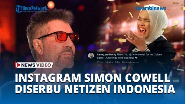 VIDEO Berikan Golden Buzzer untuk Putri Ariani, Instagram Simon Cowell Diserbu Netizen Indonesia ...
