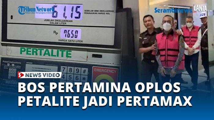 VIDEO Bos Pertamina Patra Niaga Oplos Pertalite Jadi Pertamax, Negara Rugi Rp 193,7 T ...