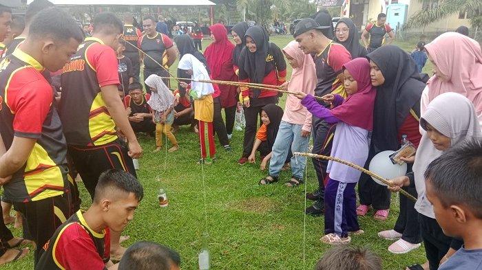 Brimob Batayon C Pelopor di Nagan Raya Adakan Aneka Lomba Meriahkan HUT RI - Serambinews.com