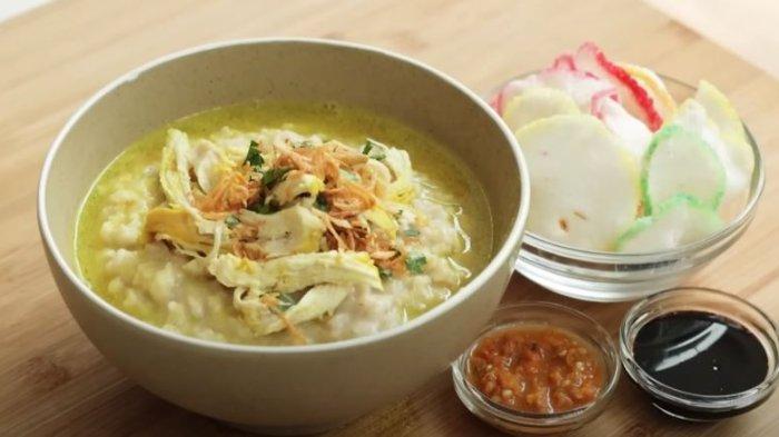 Resep Bubur Ayam Oat Kuah Kuning Tanpa Santan ala Chef Devina Hermawan ...