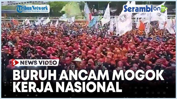 VIDEO Buruh Ancam Mogok Kerja Nasional Jika BBM Tak Diturunkan, Iqbal: Perlu Gerakan Terus ...