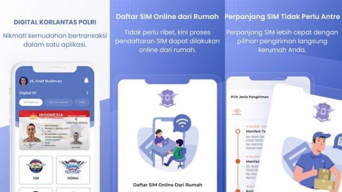 MUDAH Ini Tata Cara Perpanjang SIM Online via Aplikasi Digital Korlantas Polri, Siapkan Syarat ...
