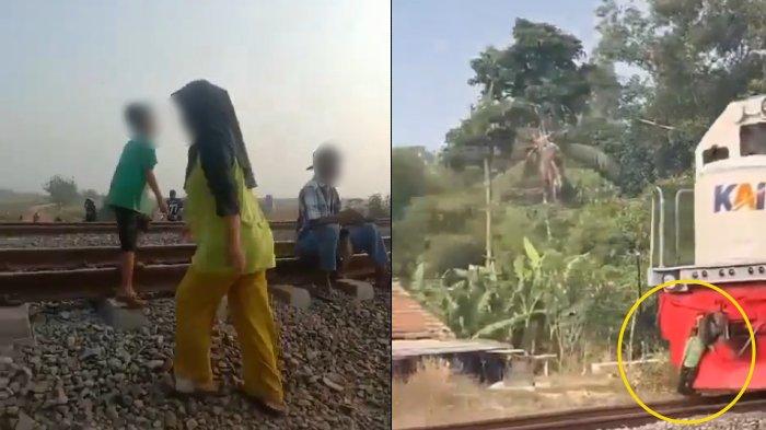 Cerita Lengkap 4 Orang Tewas Tertabrak Kereta Api di Karawang, Terdengar Suara Jeritan Bocah ...