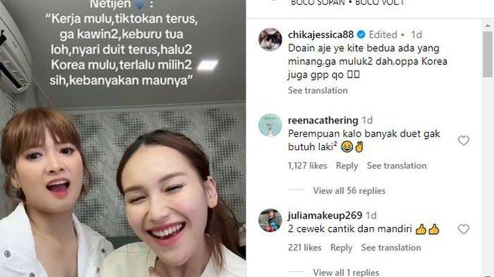 Disebut Halu Cowok Korea, Ayu Ting Ting dan Chika Jessica Berikan ...