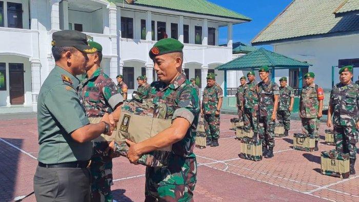 Terima Kelengkapan Perorangan Lapangan, Prajurit Kodim Aceh Utara : Terima Kasih Bapak KASAD ...