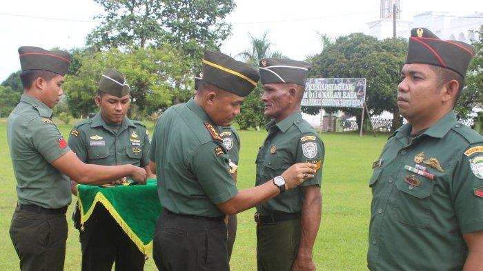 5 Prajurit Kodim Nagan Raya Naik Pangkat - Serambinews.com