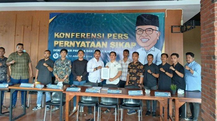 Demisioner BEM dan Senat dari 8 Kampus di Aceh Deklarasi Dukung Bustami ...