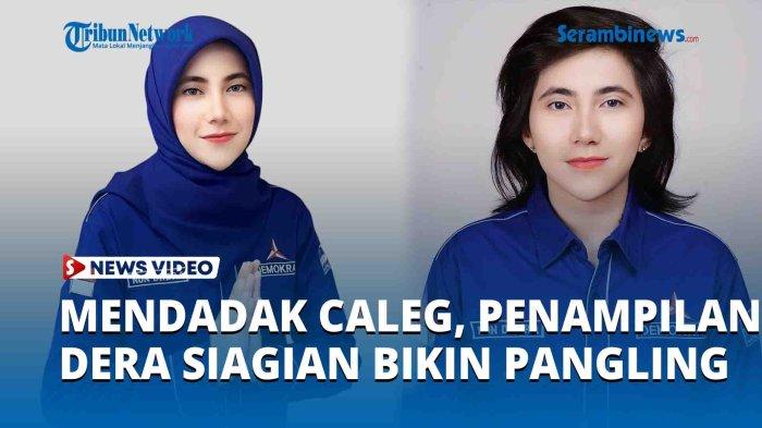 VIDEO Penampilannya Bikin Pangling, Dera Siagian Mendadak Caleg, Tomboynya Lenyap Seketika ...