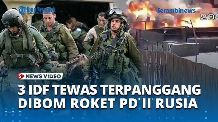 VIDEO Detik Detik Roket Rusia Bakar 3 Tentara Israel di Pemukiman Neot ...