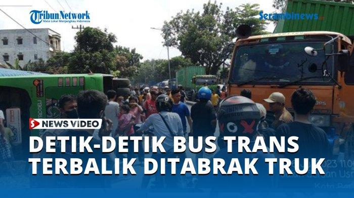 VIDEO Detik-detik Bus Trans Metro Deli Terbalik Ditabrak Truk ... VIDEO Detik-detik Bus Trans Metro Deli Terbalik Ditabrak Truk ...