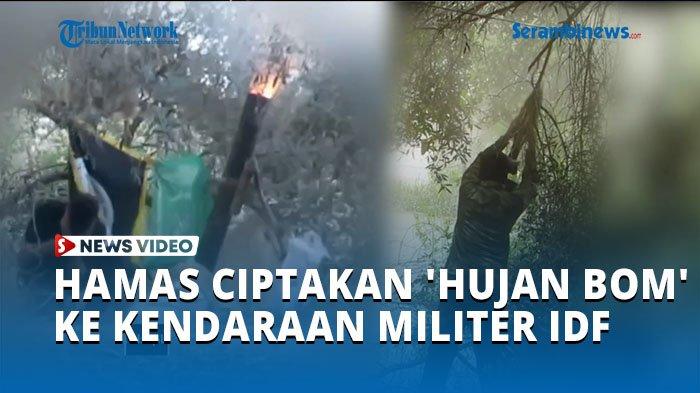 VIDEO Detik-detik Hamas Ciptakan 'Hujan Bom' ke Kendaraan Militer IDF ...