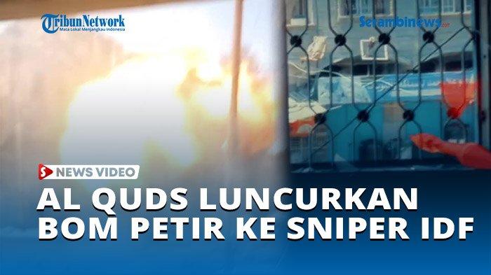 VIDEO Detik-detik Pejuang Al Quds Luncurkan Bom Petir ke Sniper IDF ...