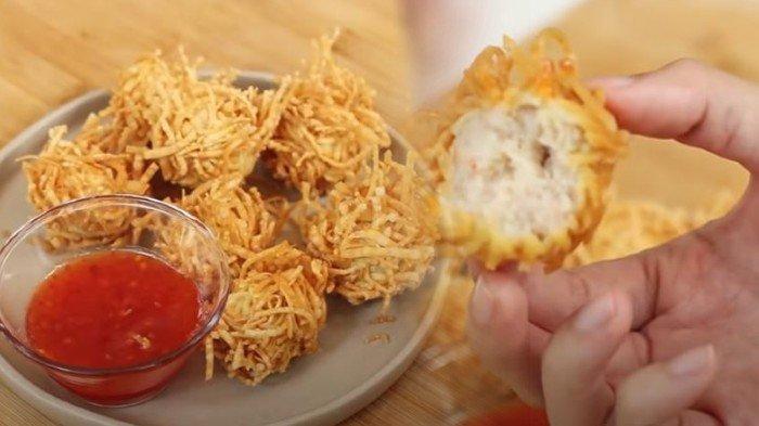 Dimsum Paling Renyah, Resep Udang Goreng Rambutan ala chef Devina ...