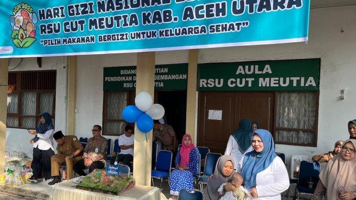 Ada 1.000 Telur Rebus Bagi Pengunjung RSU Cut Meutia Pada Puncak Hari ...