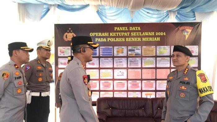 Dirsamapta Polda Aceh Pimpin Supervisi Operasi Ketupat Seulawah, Bener Meriah Hingga Aceh ...