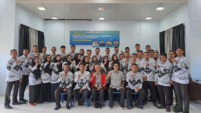 Disdikbud Gelar Silaturahmi Peserta Pengembangan Kompetensi Guru PJOK Aceh Besar - Serambinews.com
