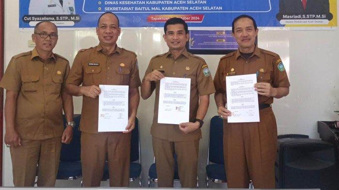 Disdukcapil Aceh Selatan Kerja Sama Pemanfaatan Data Kependudukan Bersama Lima OPD - Serambinews.com