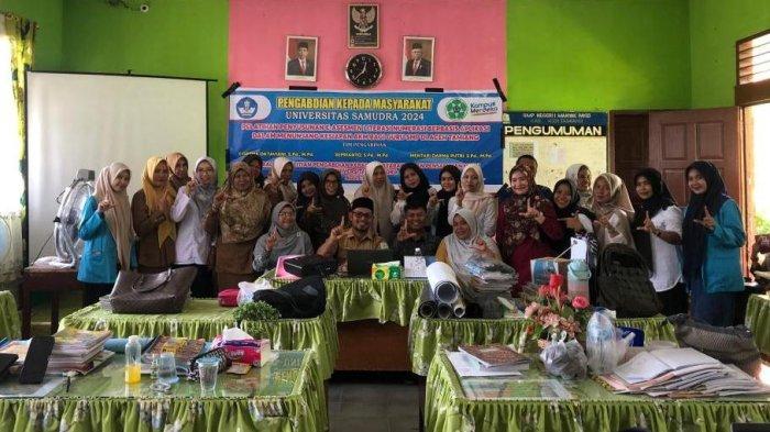 Guru SMP Negeri 1 Manyak Payed Atam Dilatih Susun E-Asesmen Berbasis ...