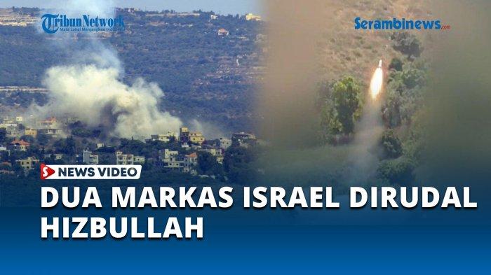 VIDEO Dua Markas Israel Dihantam Rudal Hizbullah, Tentara Zionis ...