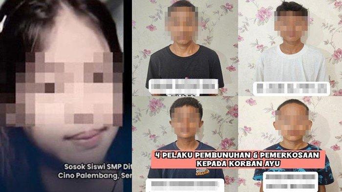 Kronologi Pembunuhan Siswi SMP Palembang, Korban Dibekap dan Dirudapaksa Bergilir 4 Remaja ...