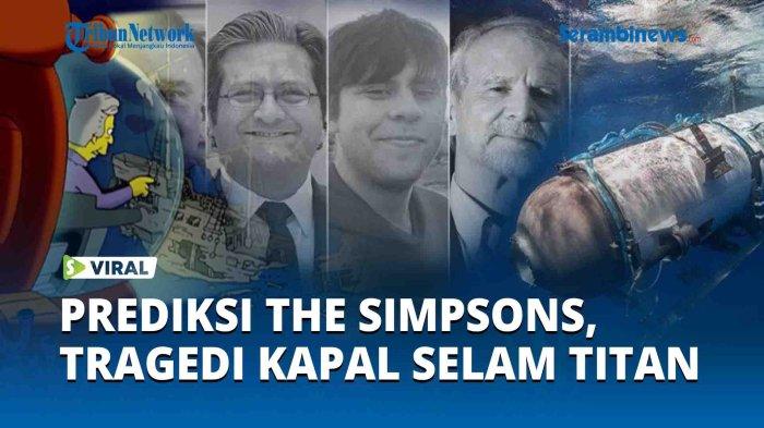 VIDEO Episode Kartun The Simpsons dinilai prediksi Meledaknya Kapal ...