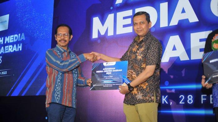 Pemerintah Aceh Raih Peringkat I Kategori Berita Terpopuler pada Anugerah Media Center Daerah ...