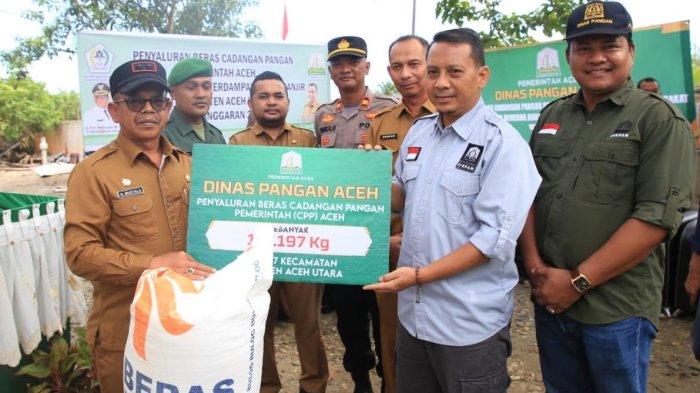 Warga Terdampak Banjir 2022 di Aceh Utara Dapat Bantuan 127 Ton Beras dari Pemerintah Aceh ...