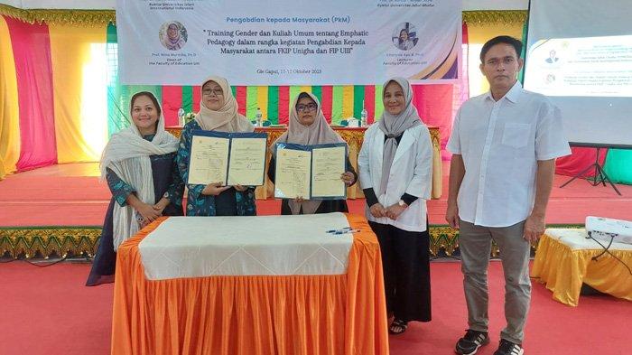 Unigha Sigli Teken Kerja Sama dengan UIII Depok - Serambinews.com